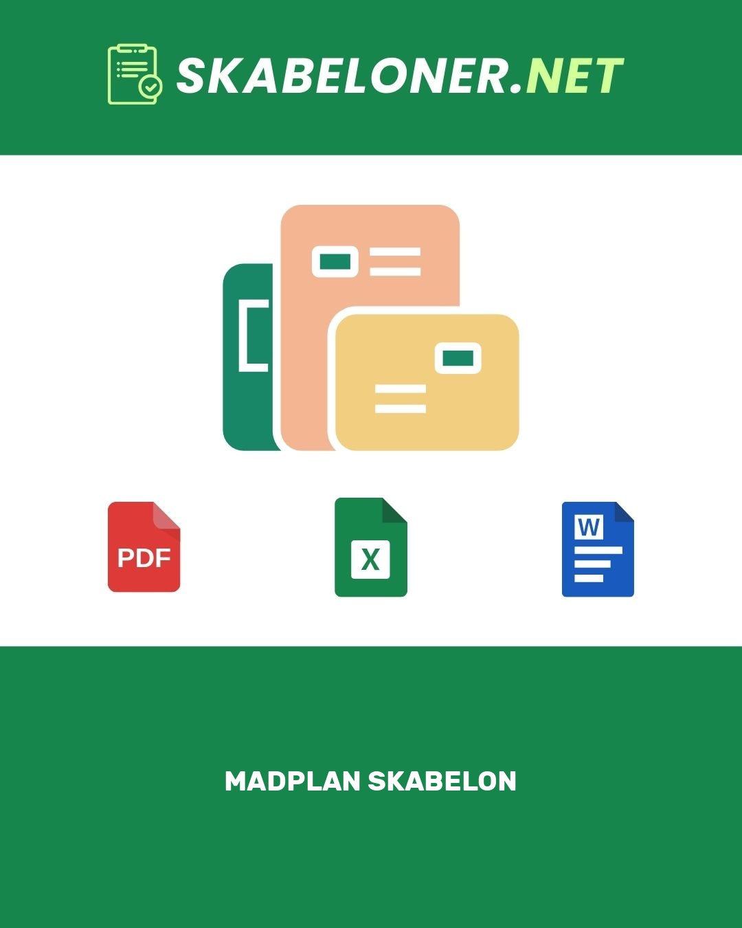 Madplan Skabelon & Eksempel 2025